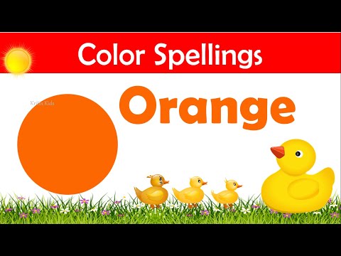 Colors Name With Spelling | Colors Name For Kids | Learn Color Name With Spellings | Red Blue Green