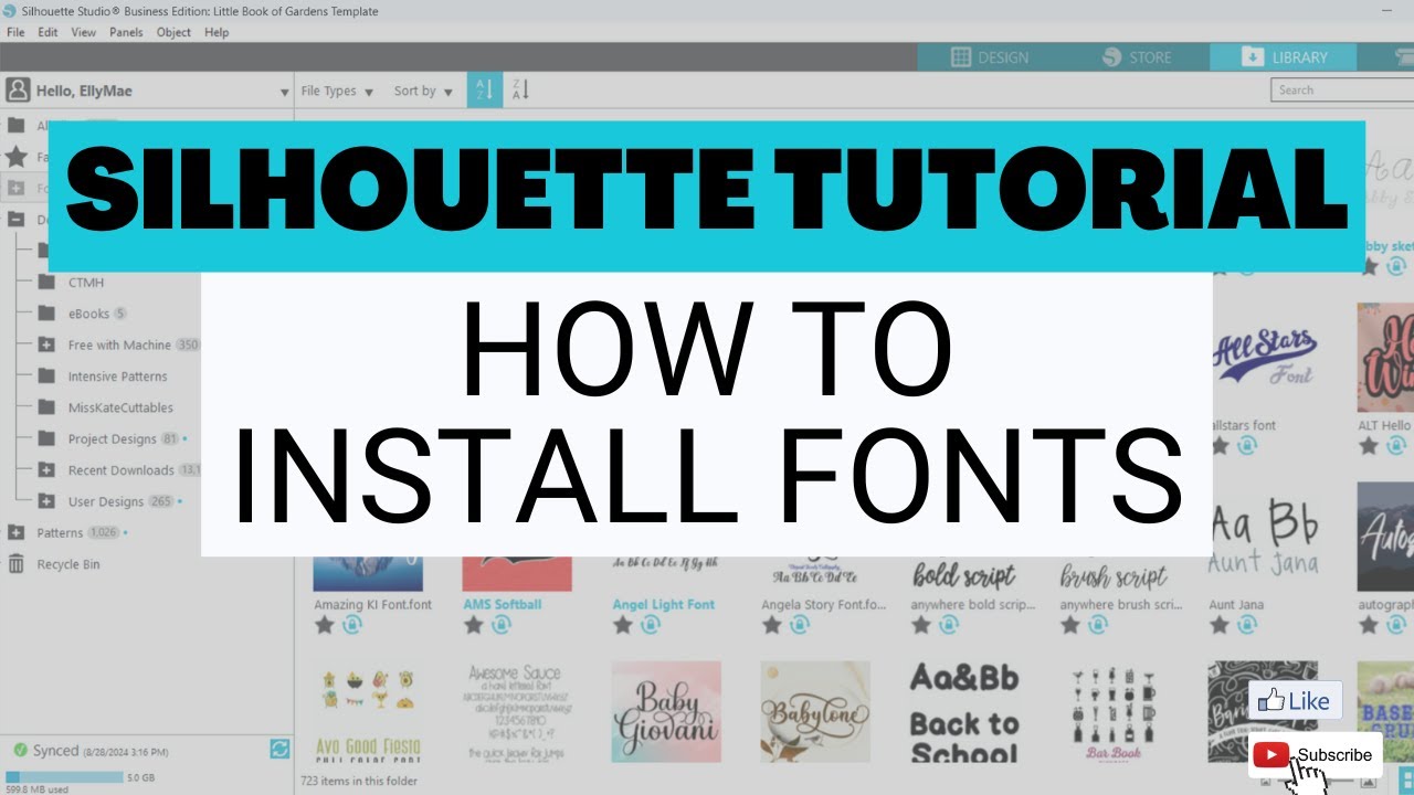 Step-by-Step Guide: How to Install Fonts for Silhouette Studio