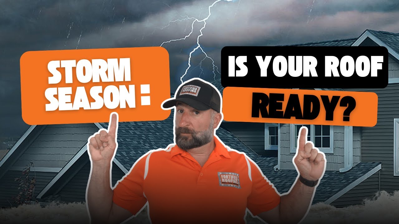 How to storm proof your roof. 