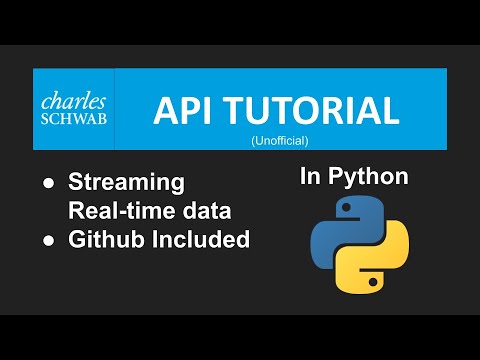 Schwab API Python Tutorial (Streaming Real-time Data)