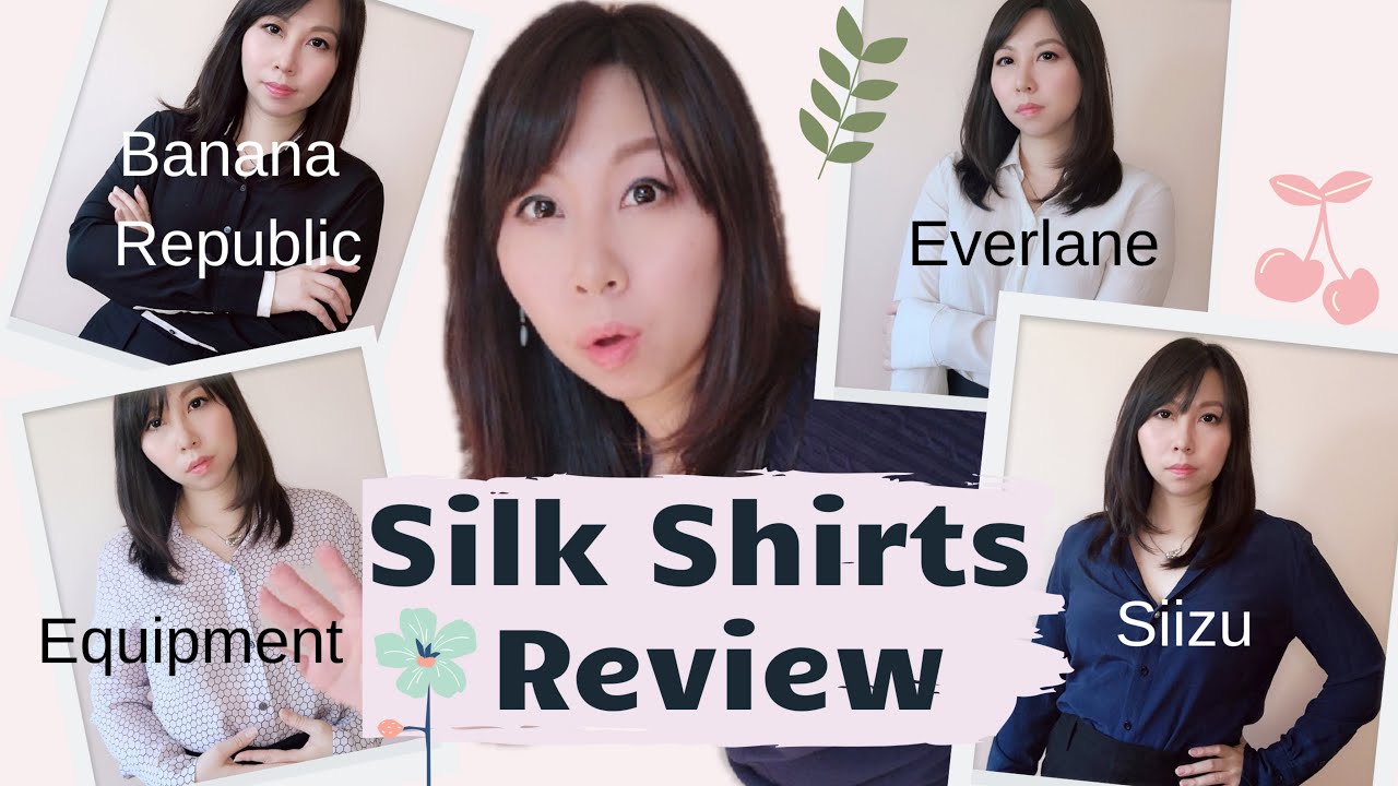 Silk Shirts Review👚 Everlane vs Siizu vs Equipment vs Banana Republic/Best Silk Shirts Brands