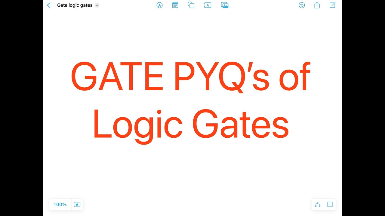 GATE Previous Year Questions | Logic Gates Solutions | Digital Electronics PYQs