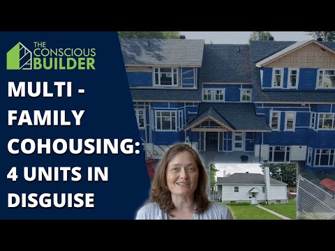 Single Family Home Transition to Multi Family Apartment in Disguise - Zoning for Higher Density