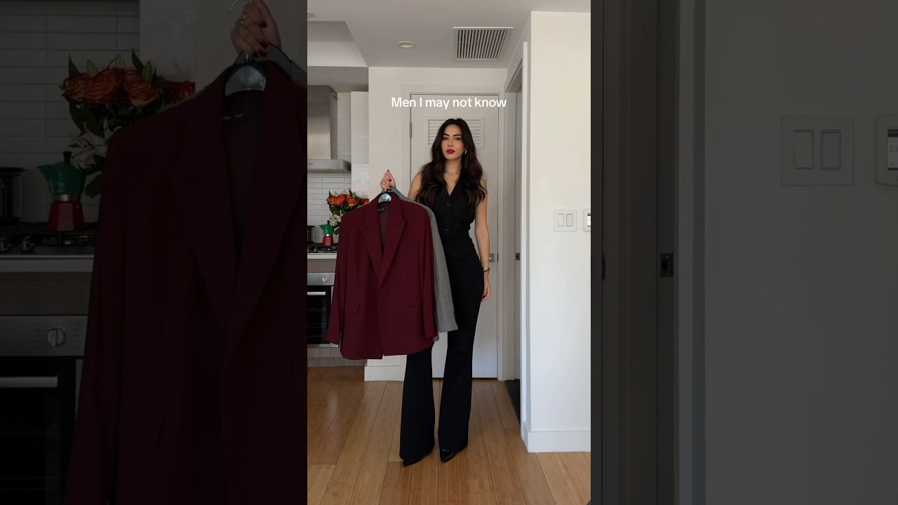 A part of my suits collection 🖤 which one is your fav? #modestfashion #suits #womeninsuits #imhrisa