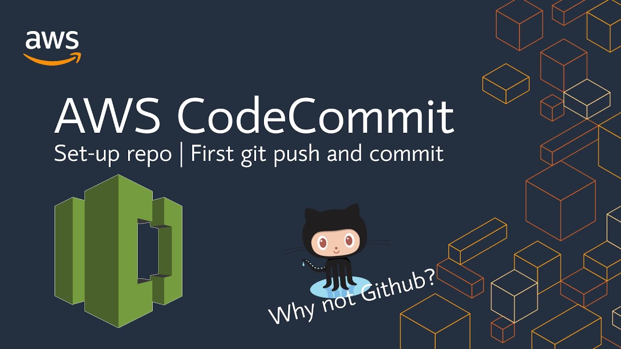 AWS CodeCommit tutorial: your first Repo, Commit and Push
