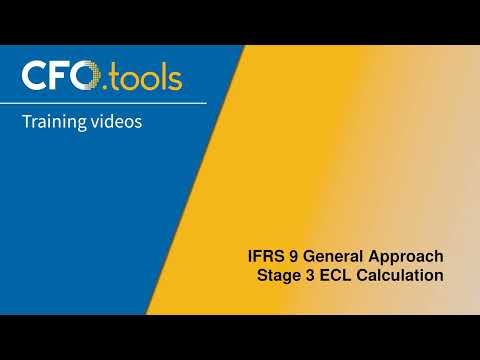 CFO.tools - IFRS 9 ECL Calculation for Stage 3 Exposures