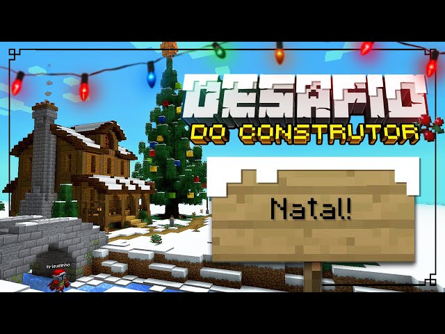 Christmas House and Tree Minecraft Map