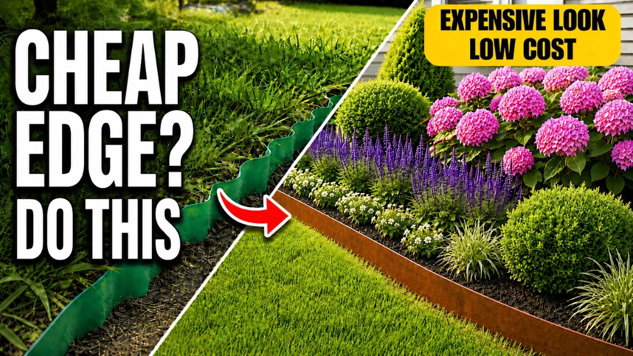 SOME COST $0! 25 Garden Edging Ideas That Look Expensive