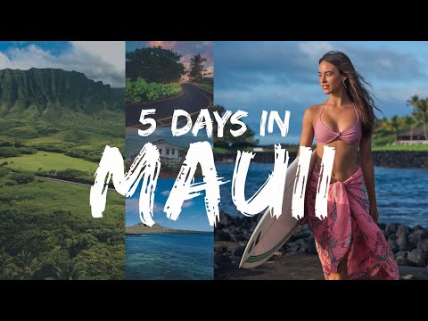 5 Days in MAUII , 4K NEW VIDEO