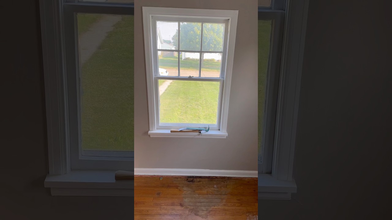 How to replace a window part 1.