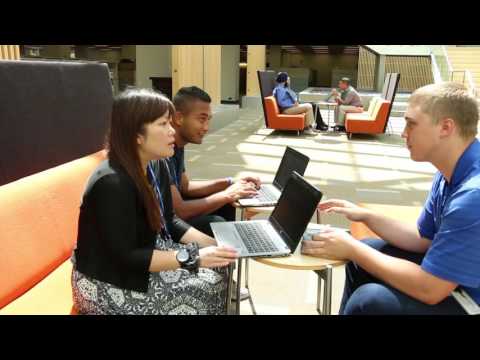 Interns at Agilent Technologies