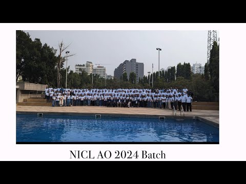 NICL AO 2024 Batch Training at NIA Pune | Training Memories | National Insurance Accademy | NICL AO