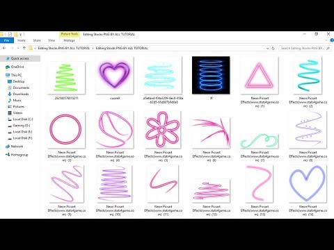 How To Download Neon Effect Light PNG By ALL TUTORIAL 2020