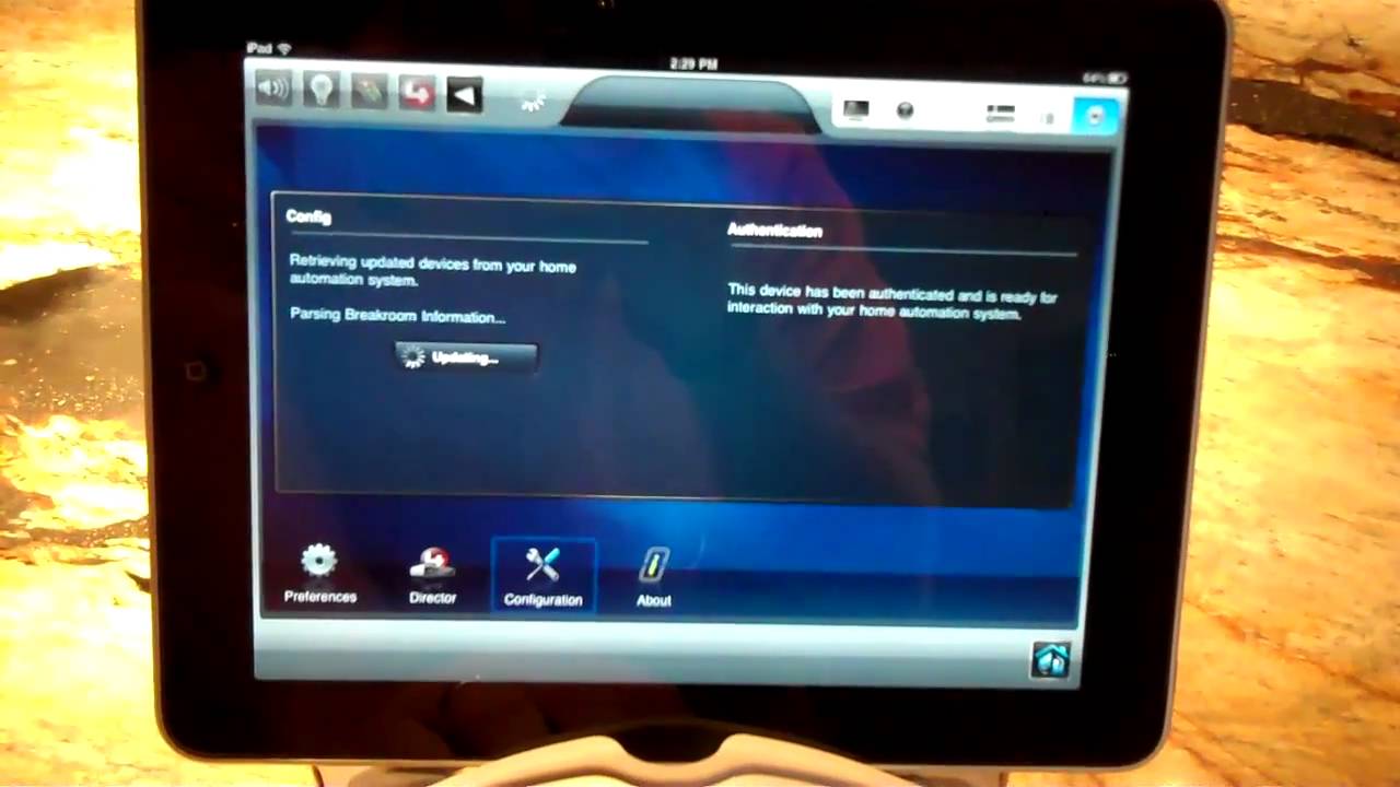Updating Control4 App on iPad