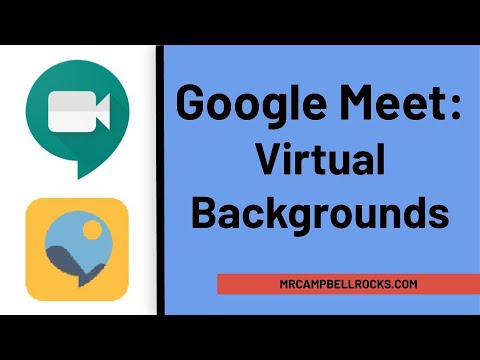 Google Meet: Virtual Background Extension (Without a Green Screen)