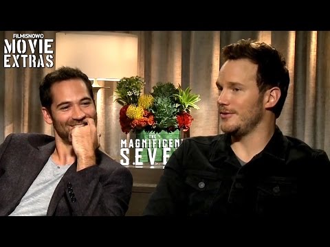 The Magnificent Seven (2016) - Chris Pratt & Manuel Garcia Rulfo talk about the movie