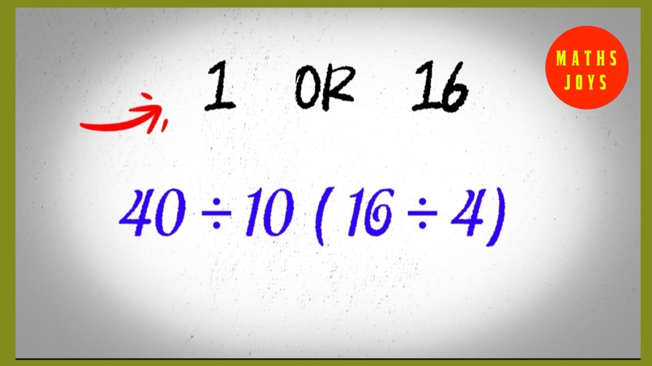 Can You Solve This Without a Calculator?
