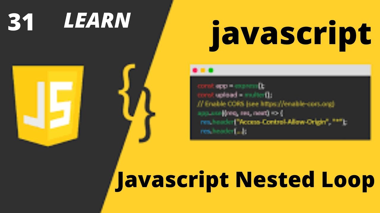 Javascript Nested Loop In Urdu