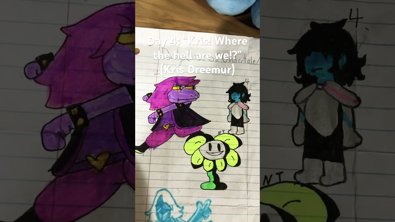 Day 4 of Daily dose of Undertale/Deltarune: Kris #deltarune #undertale #tobyfox