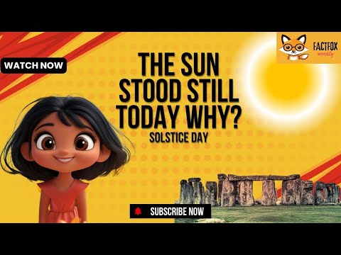 What Is the Summer Solstice ☀️ Sun Stands Still! News for Kids!
