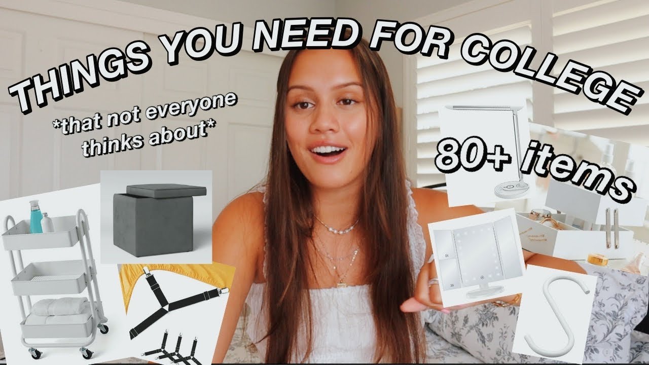 WHAT TO PACK FOR COLLEGE : ultimate college packing list