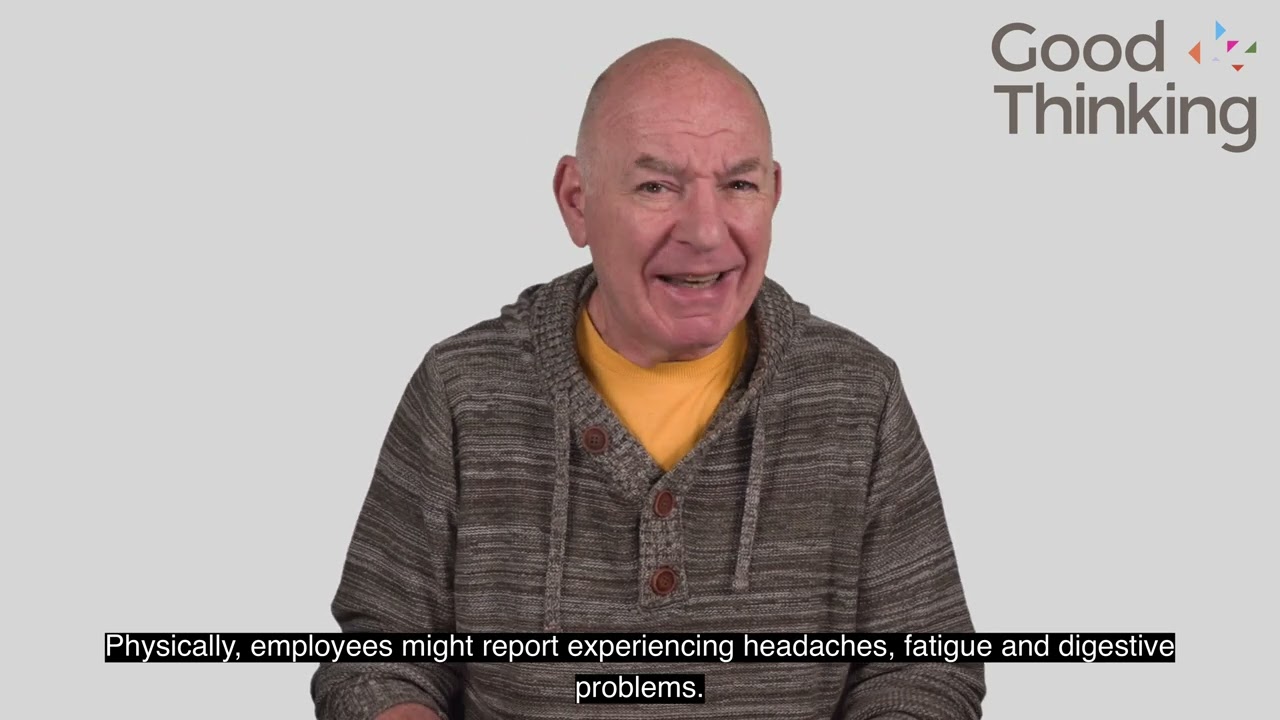 Good Thinking Workplace Wellbeing training video - stress