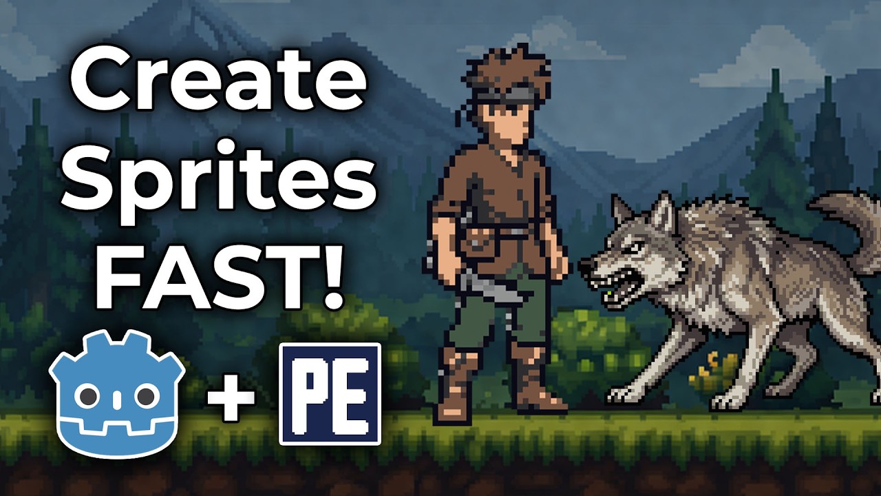 Godot + PixelEngine: Create Animated Sprites For Your Game In Seconds