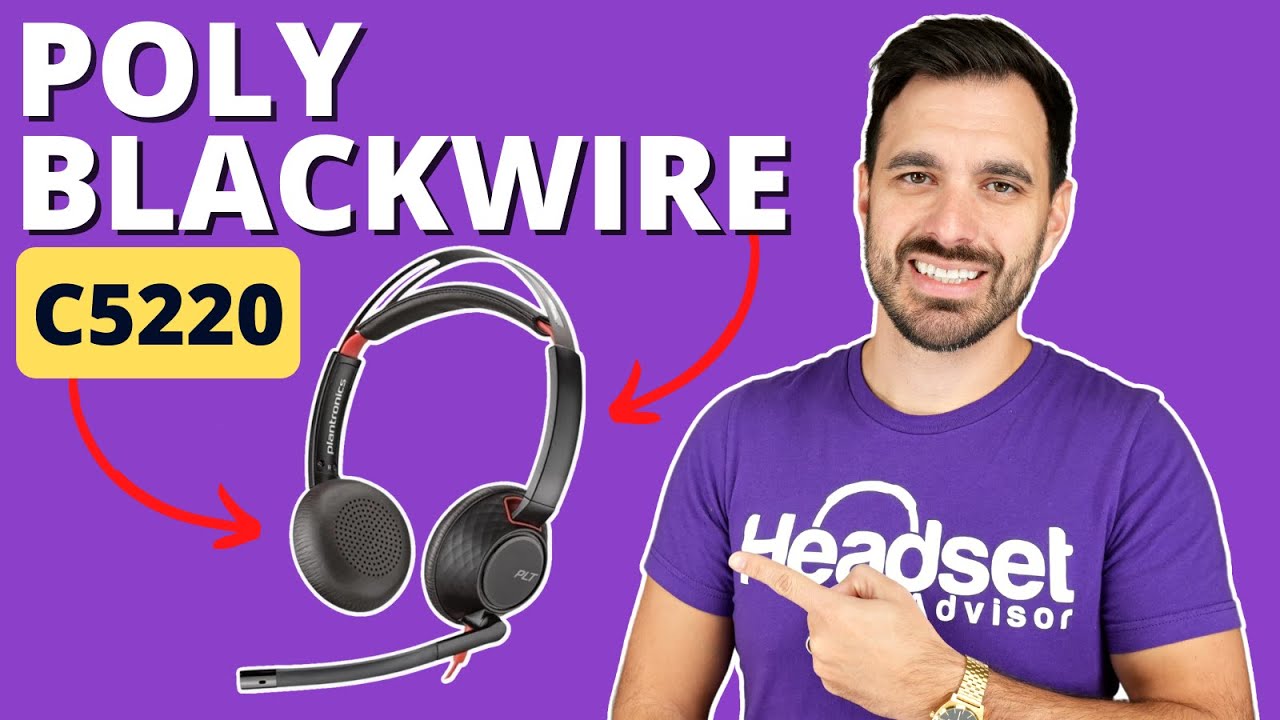 Poly Blackwire C5220: The Most Comfortable Headband Design