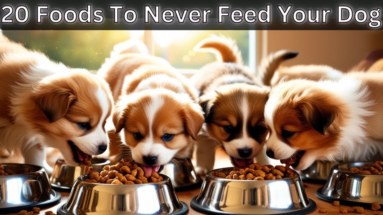 20 Foods You Should NEVER Feed Your Dog! Important Safety Tips for Dog Owners | GemmiYup