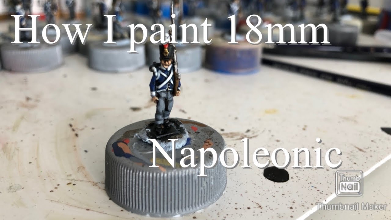 How to batch paint 18mm AB Napoleonic miniatures