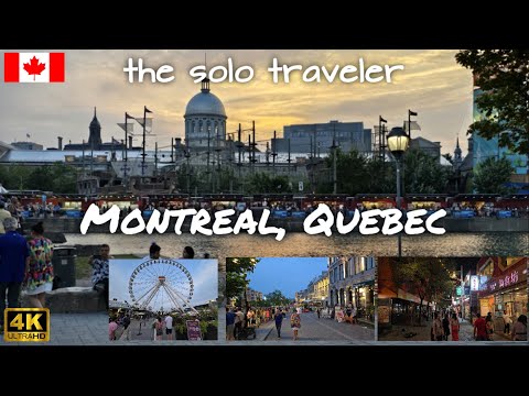 4K Walking Tour of Montreal's Most Vibrant Neighborhoods! 2024 Old Port of Montreal, Chinatown