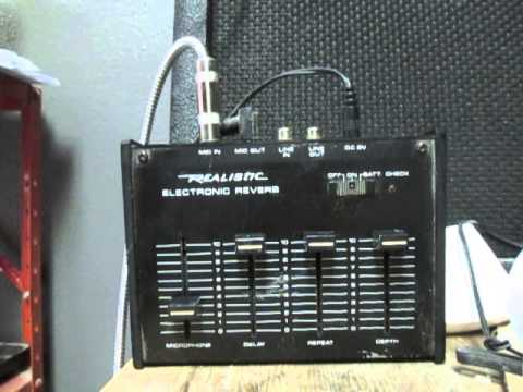 Radio Shack Realistic Electronic Reverb Pedal 1980s | Reverb Australia