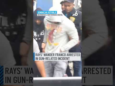 Tampa Bay Rays' Wander Franco arrested in Dominican Republic after altercation