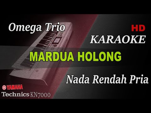MARDUA HOLONG - OMEGA TRIO ( NADA RENDAH PRIA ) || KARAOKE