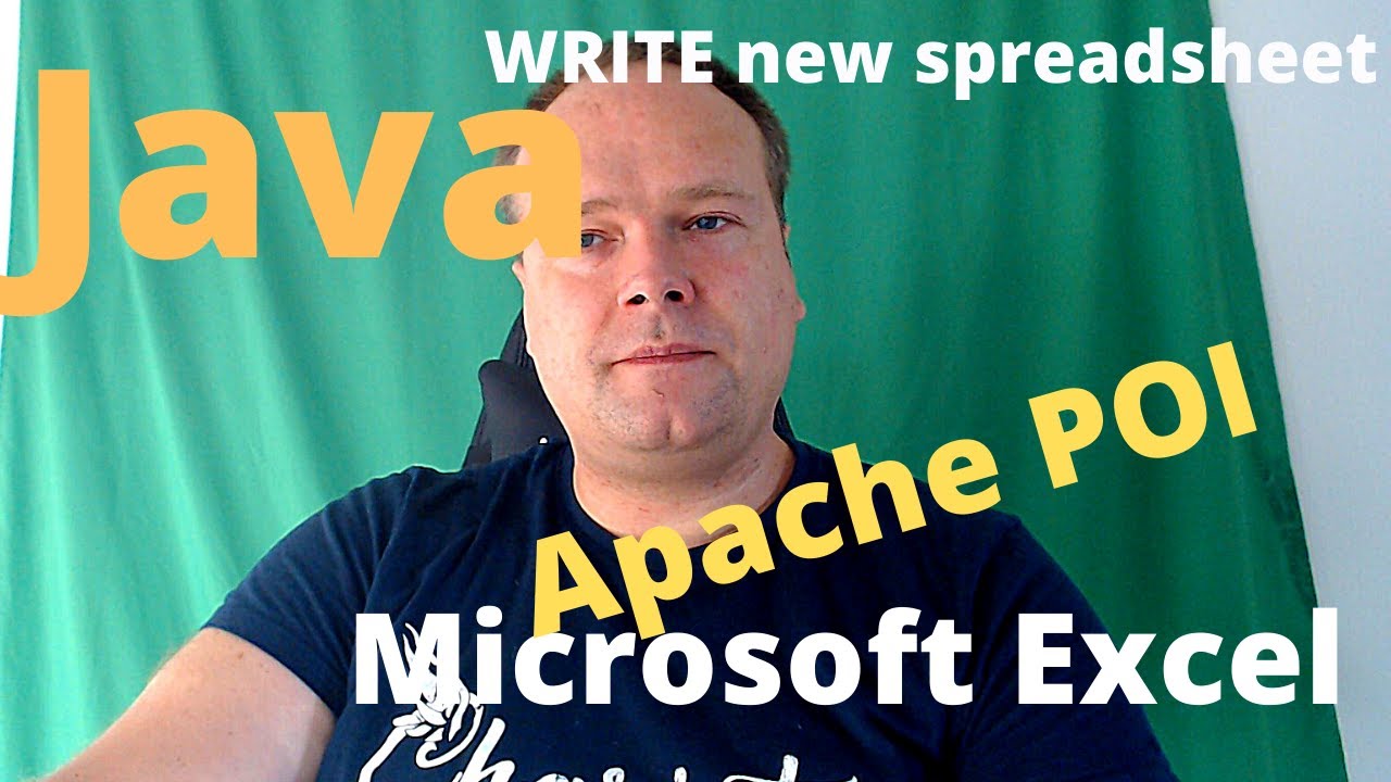 Apache POI Write a Microsoft Excel Spreadsheet from a Java program