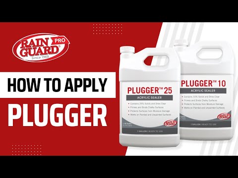 How to Apply Plugger Acrylic Sealer