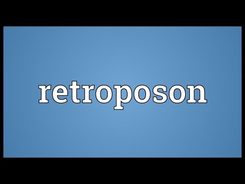 Retroposon Meaning