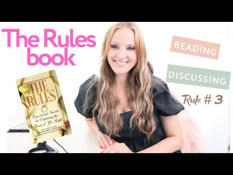 Don't stare at men or Talk Too Much- The Rules Book discussion