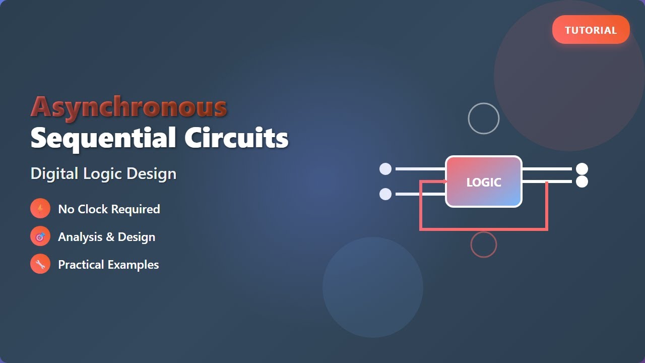 Asynchronous Sequential Circuits: Analysis & Design for Beginners