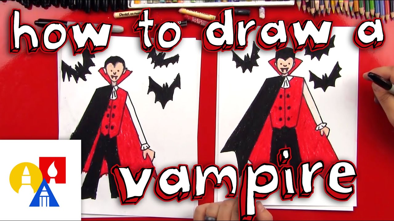 How To Draw A Vampire
