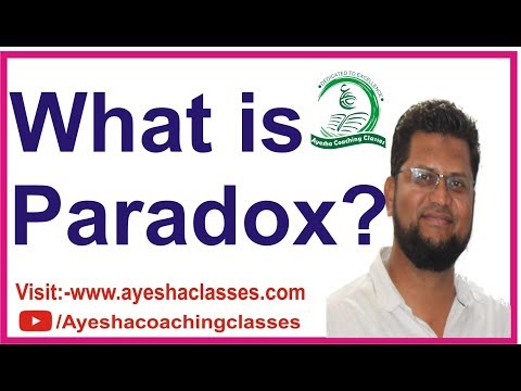 What is paradox | English Grammar | Advanced Grammar | Hindi | Urdu