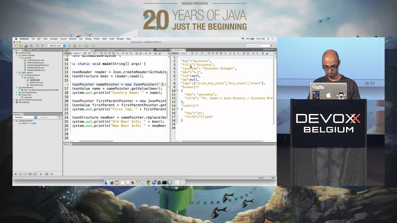 Updates to the Java API for JSON Processing for Java EE 8 by Alex Soto/Mite Mitreski