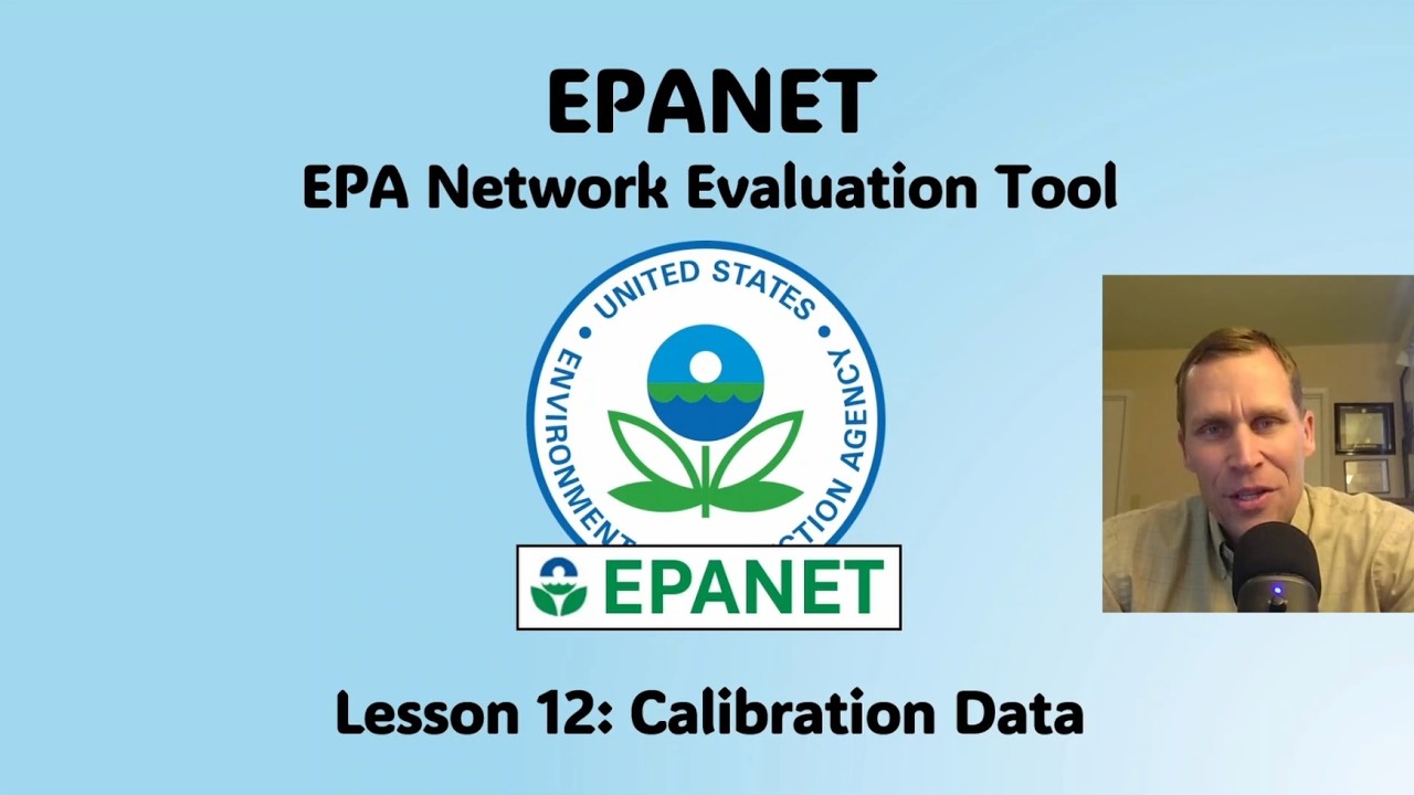 EPANET Lesson 12 - Calibration Data