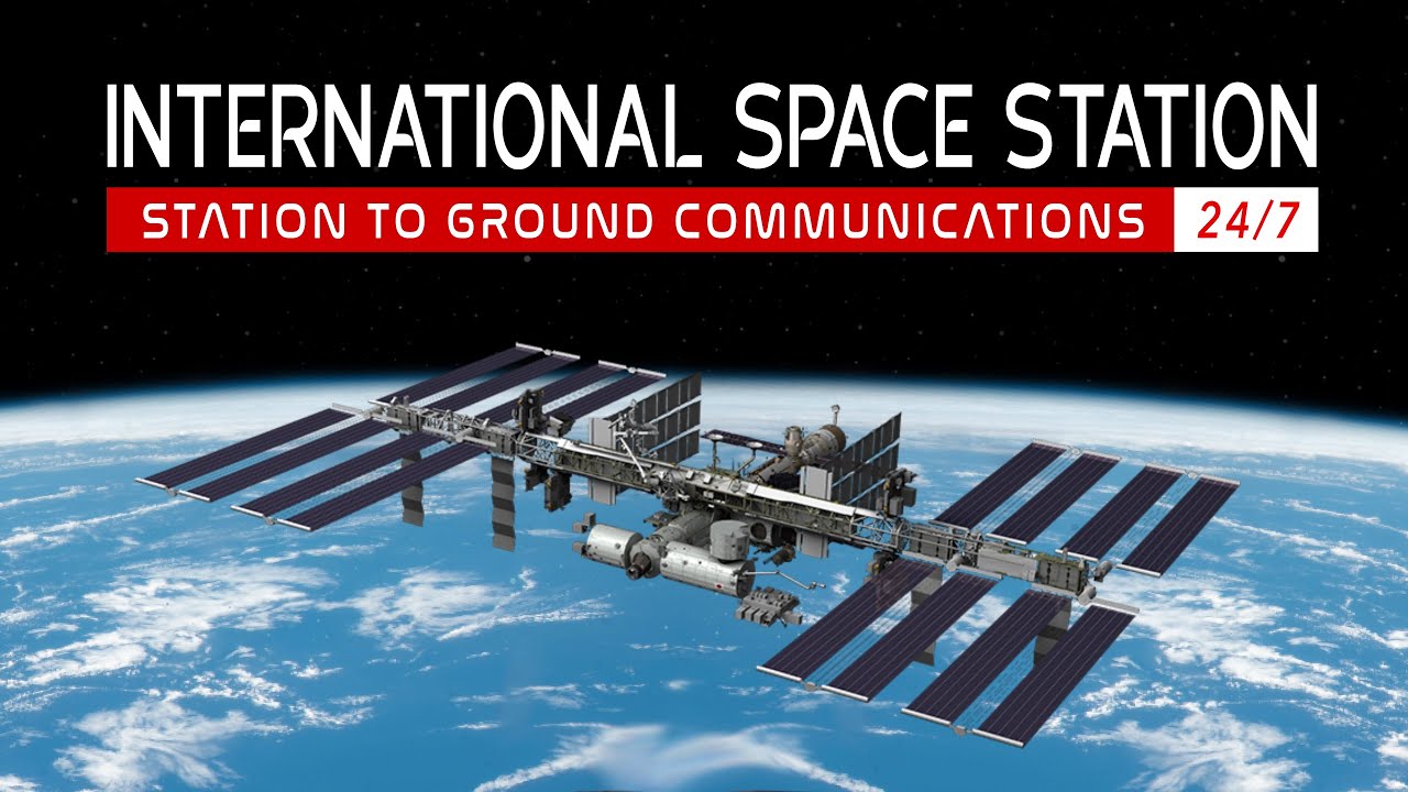[4K] ISS Live: 24/7 Views of Earth & Station To Ground Comms