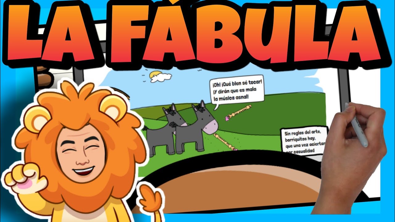 🦁 La FÁBULA y sus CARACTERÍSTICAS para NIÑOS de PRIMARIA