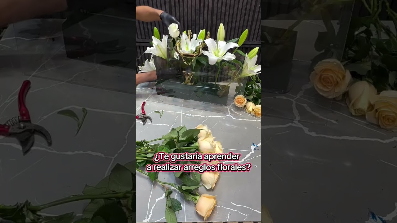 🎀 Beautiful trend in floral arrangements 🌹 #flower #floralarrangements #flowerdecoration