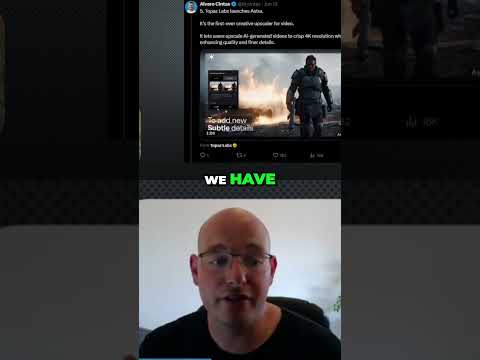 Upscale Videos to 4K?! The AI Tool You NEED to Know!