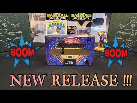 NEW RELEASE!!! 2022 Bowman Inception Hobby Box Rip..