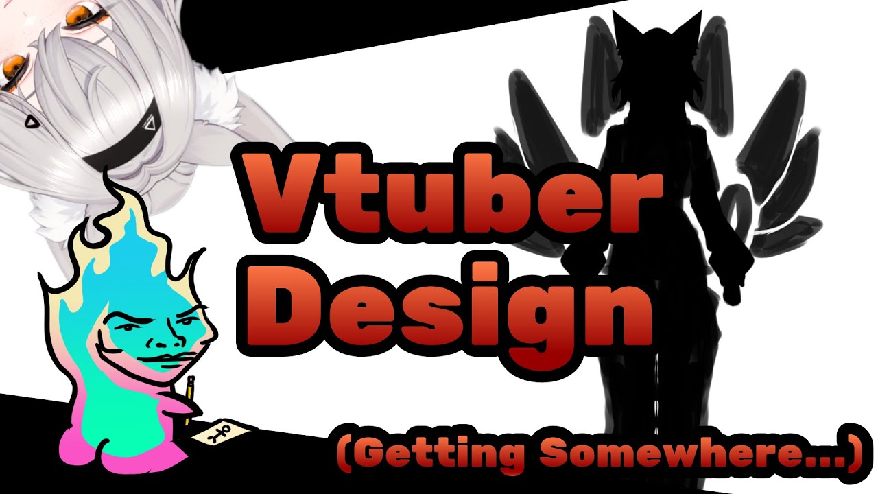 【Vtuber Design】 Character Concept Art