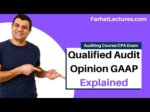 Qualified opinion | Adverse Opinion | Audit Report |Unqualified Opinion Not Justified | CPA Exam AUD